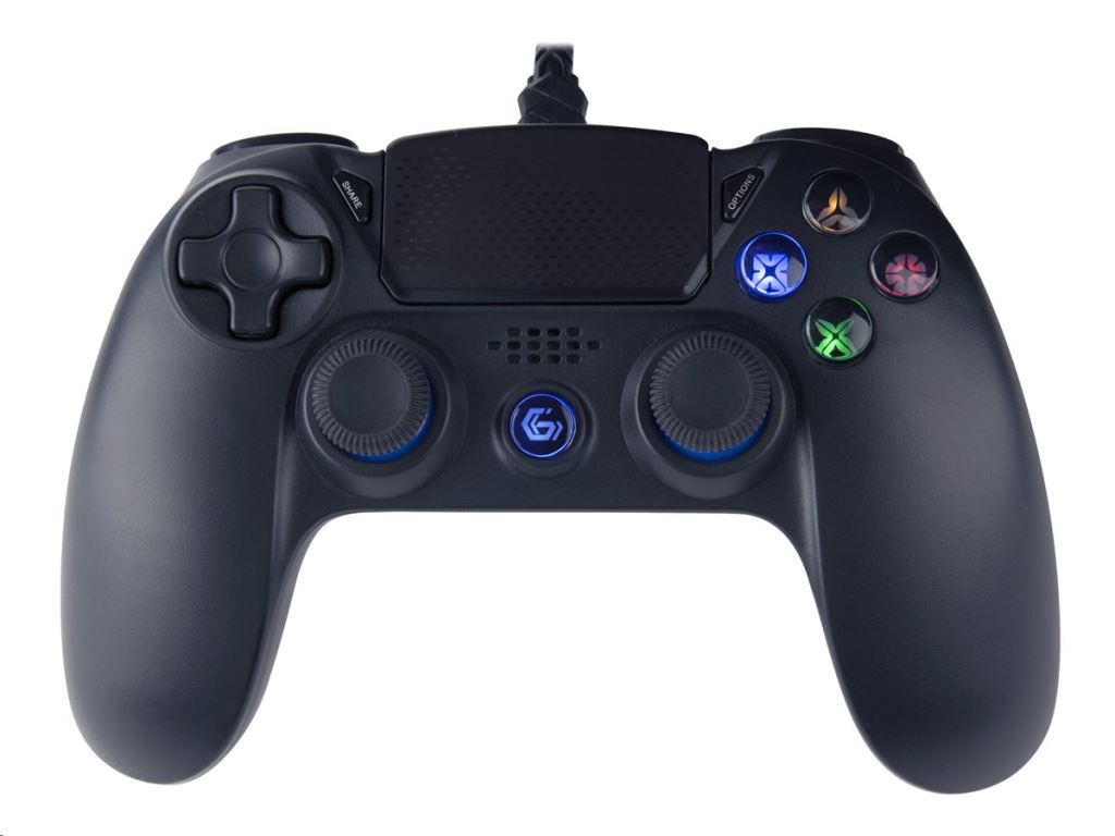 Gembird JPD-PS4U-01 gamepad fekete