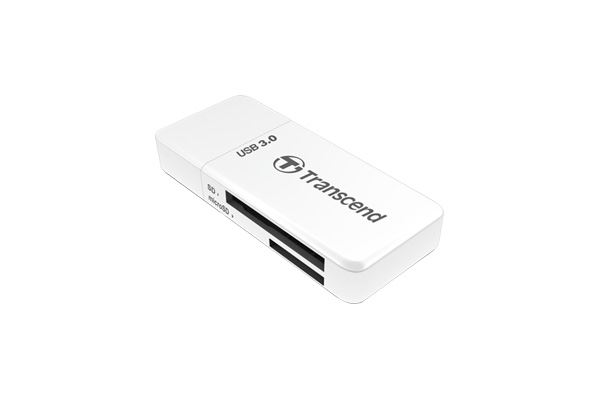 Transcend RDF5 USB3.0 kártyaolvasó fehér (TS-RDF5W)