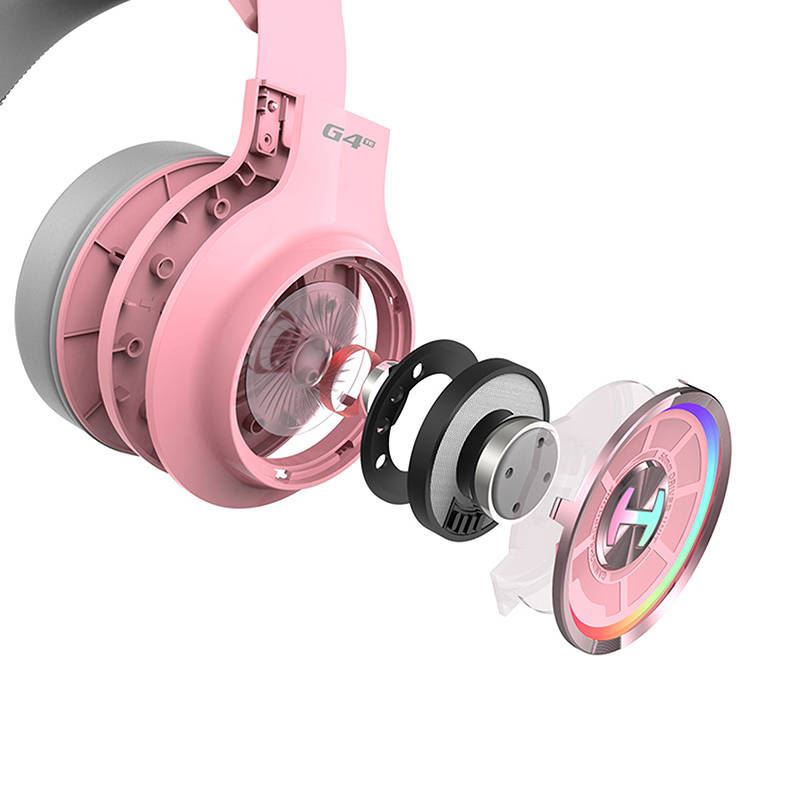 Edifier HECATE G4 TE gaming headset rózsaszín