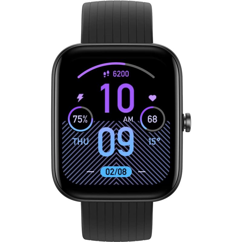 Amazfit Bip 3 Pro okosóra fekete (W2171OV1N)