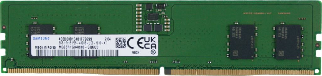 8GB 4800MHz DDR5 RAM Samsung CL40 (M323R1GB4BB0-CQK)