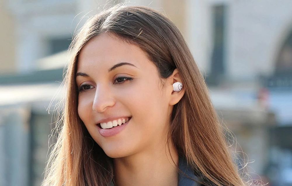 Soundpeats Mini Pro TWS Bluetooth fülhallgató fehér