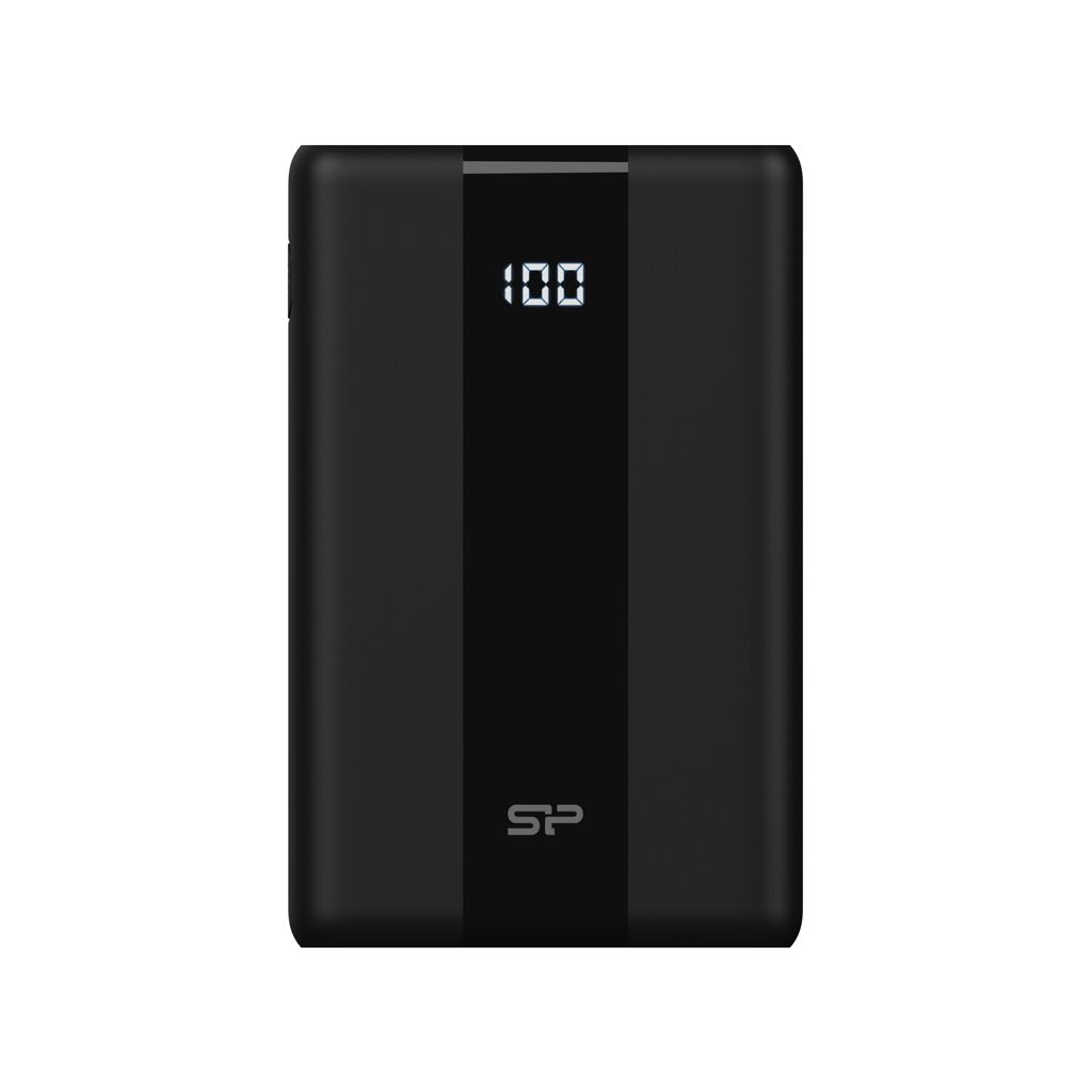 Silicon Power QP55 Power Bank 10000mAh fekete (SP10KMAPBKQP550K)