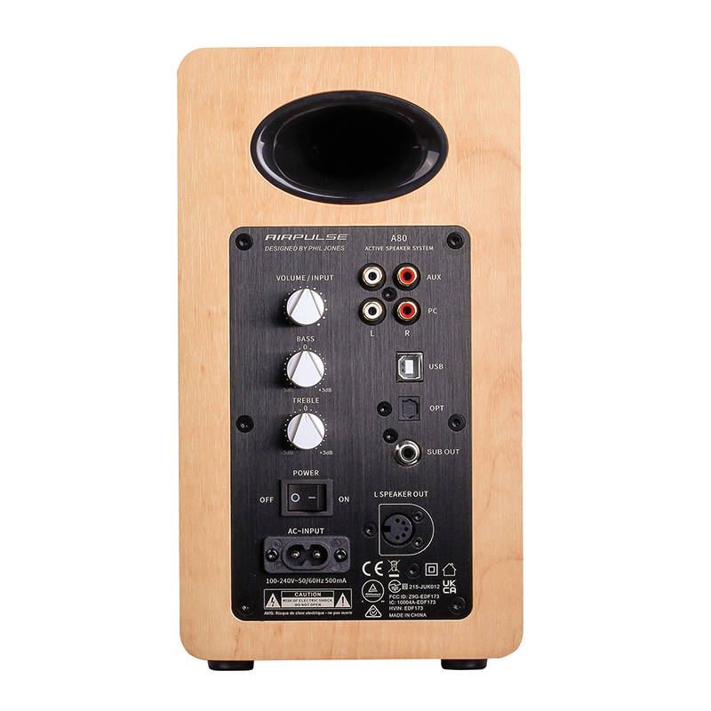 Edifier Airpulse A80 2.0 Bluetooth hangszóró fenyő