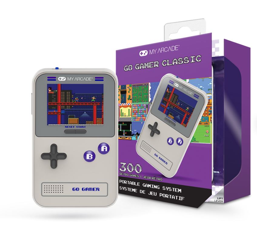 My Arcade DGUN-3910 Go Gamer Classic hordozható játékkonzol szürke ...