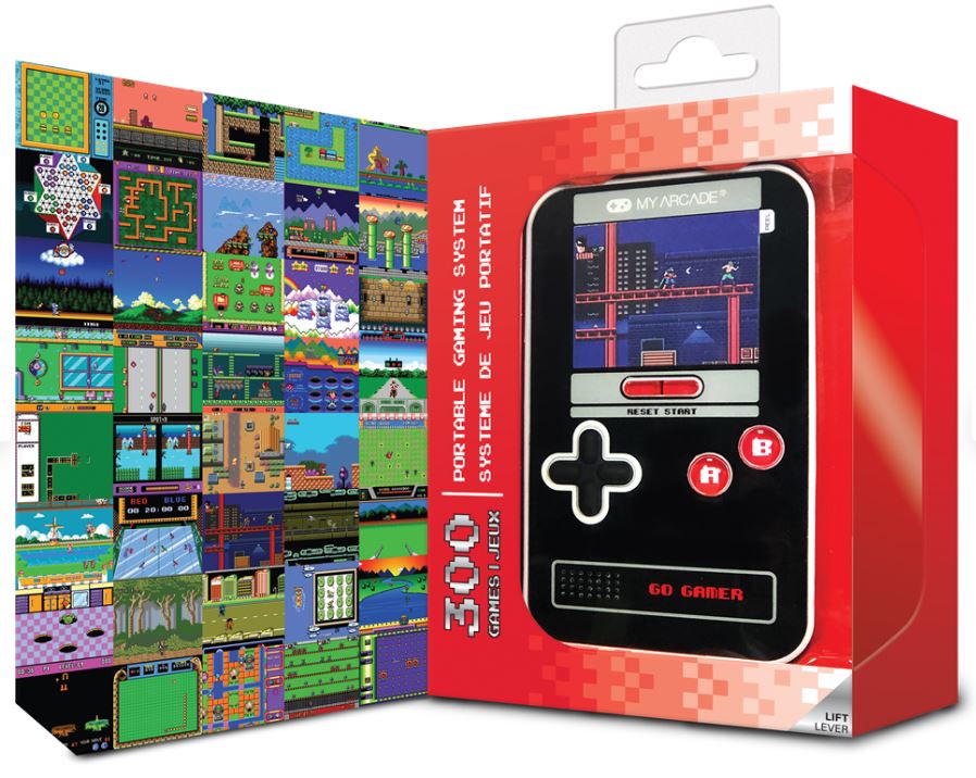 My Arcade DGUN-3909 Go Gamer Classic hordozható játékkonzol fekete ...