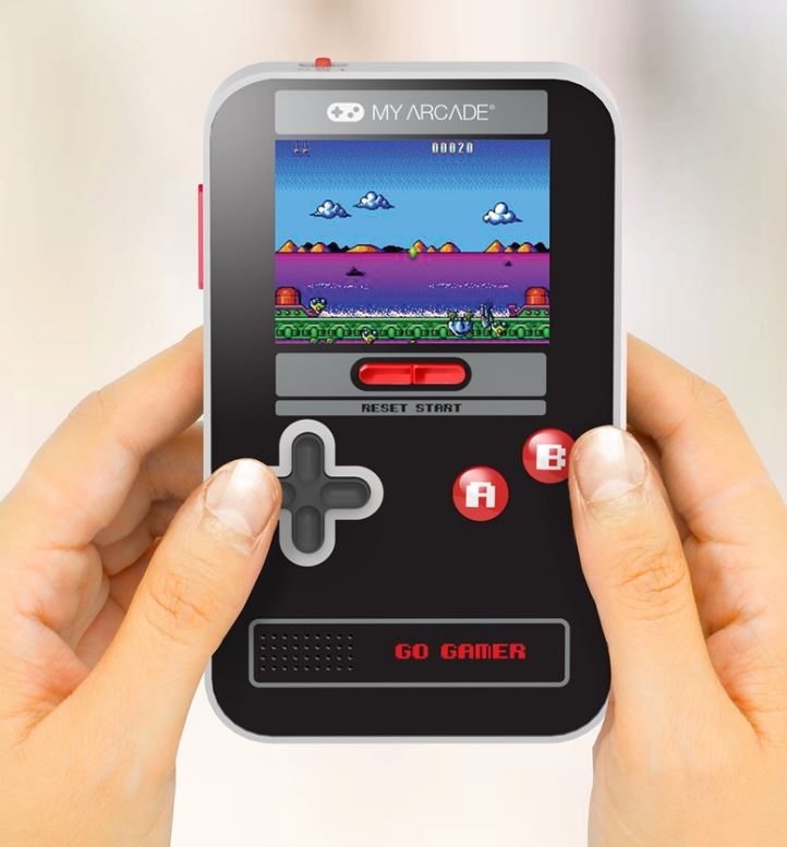 My Arcade DGUN-3909 Go Gamer Classic hordozható játékkonzol fekete ...
