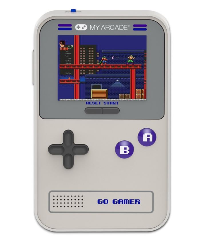 My Arcade DGUN-3910 Go Gamer Classic hordozható játékkonzol szürke ...