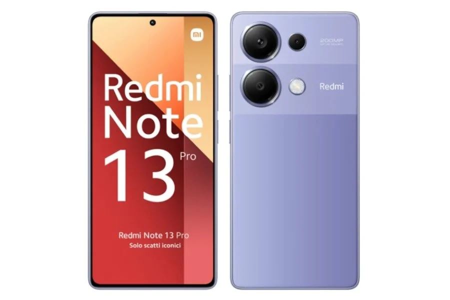Xiaomi Redmi Note 13 Pro LTE 12/512GB Dual-Sim mobiltelefon lila