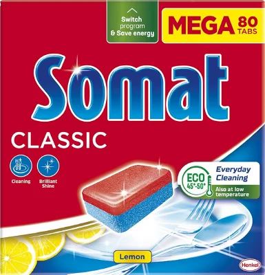 Somat Classic mosogatógép tabletta Lemon 80db (9000101809848)