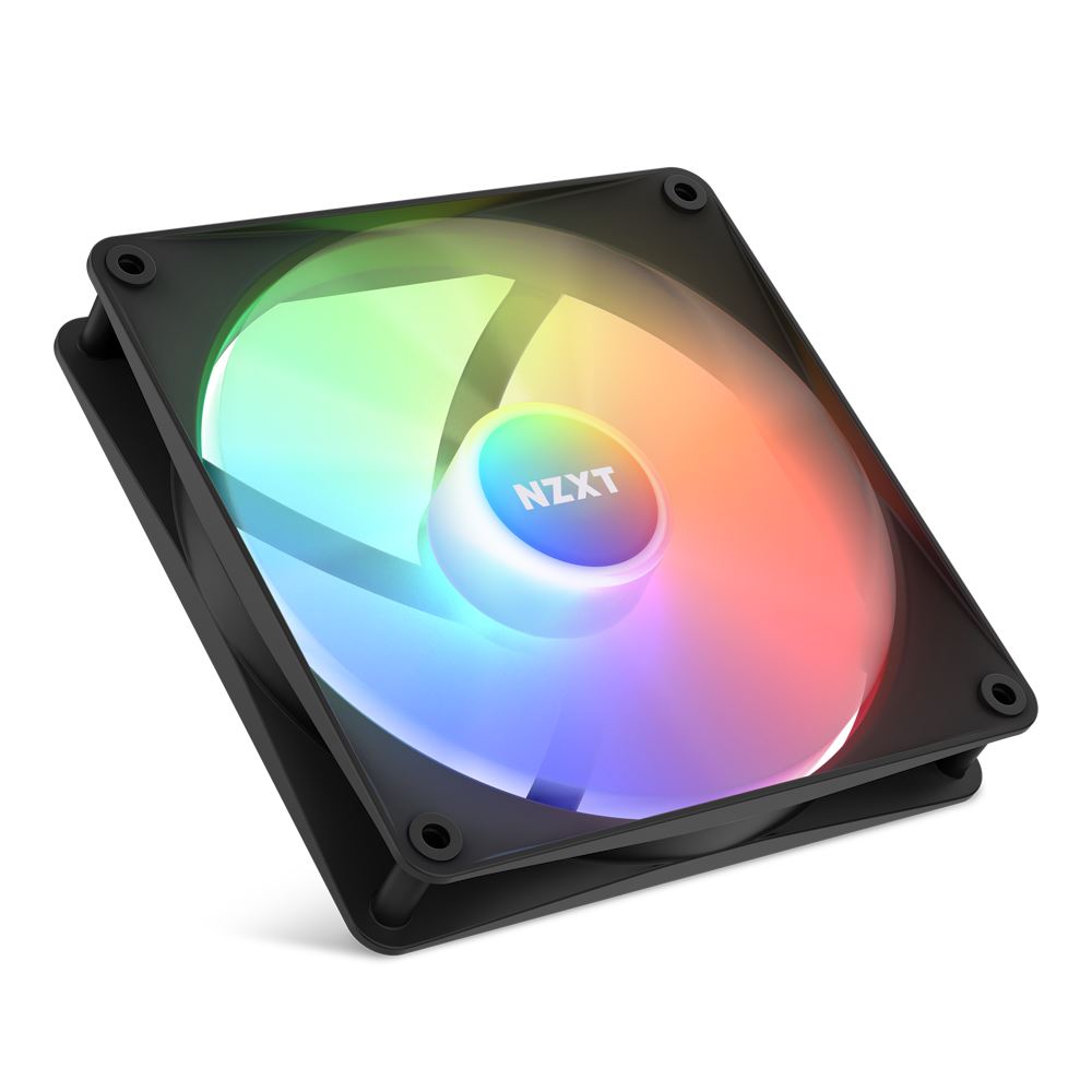 NZXT F140 RGB Core ház hűtő ventilátor 14cm fekete (RF-C14SF-B1)