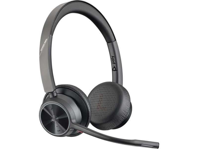 HP Poly Voyager 4320 headset Microsoft Teams-tanúsítvánnyal + BT700 ...