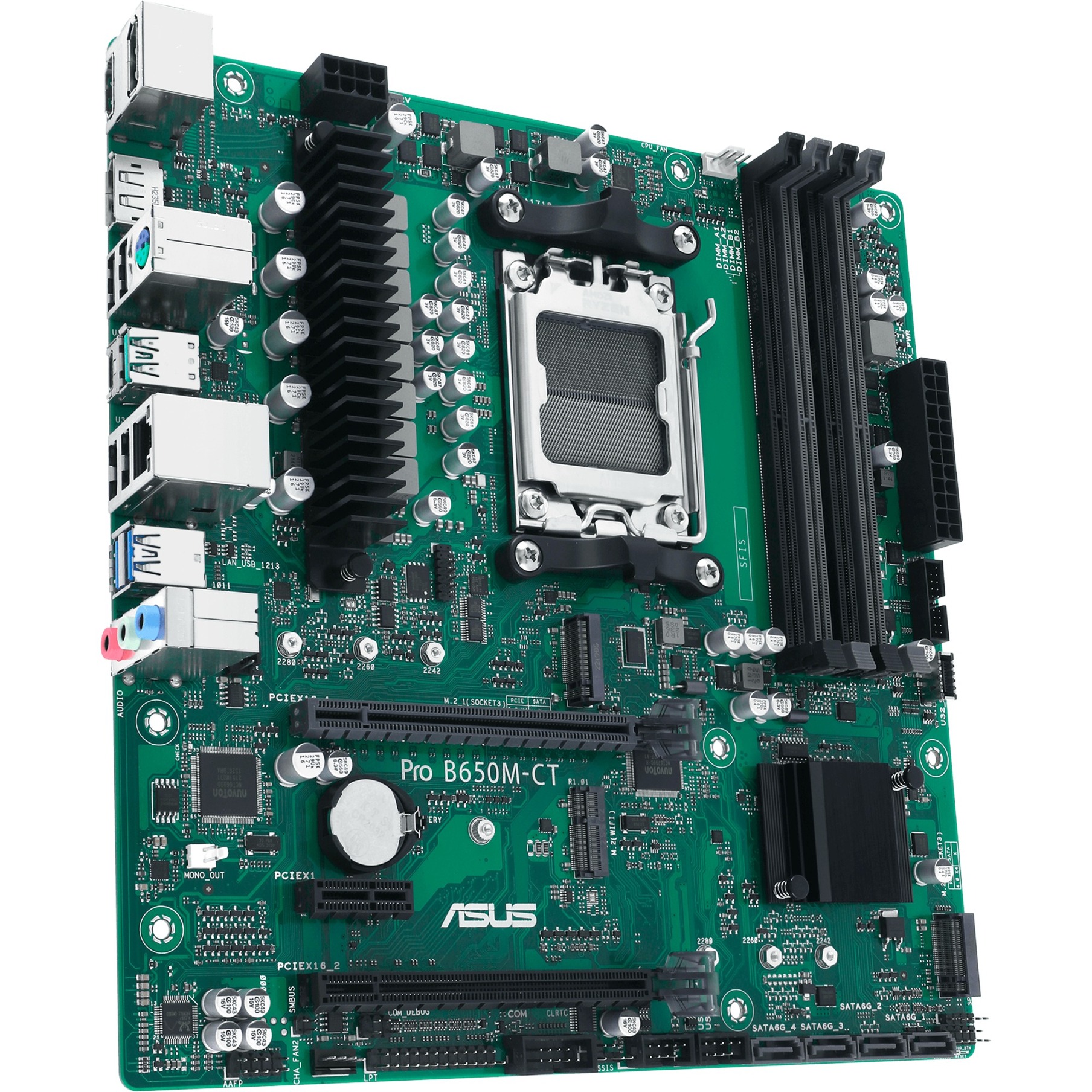 ASUS PRO B650M-CT-CSM - Socket AM5 - alaplap (90MB1EC0-M0EAYC)