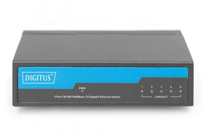 Digitus 5 portos Gigabit Ethernet Switch (DN-80202-1)