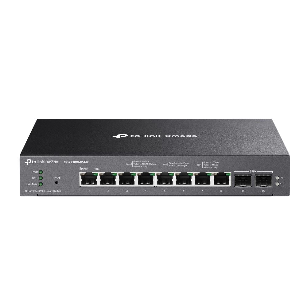 TP-Link SG2210XMP-M2 Omada PoE switch