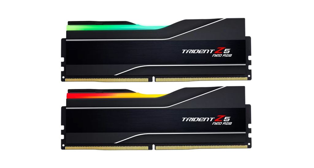 48GB 6000MT/s DDR5 RAM G.Skill Trident Z5 Neo RGB CL26 1.45V (2x24GB ...