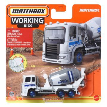 Mattel Matchbox: Working Rigs - Cement King HD kisautó (N3242)