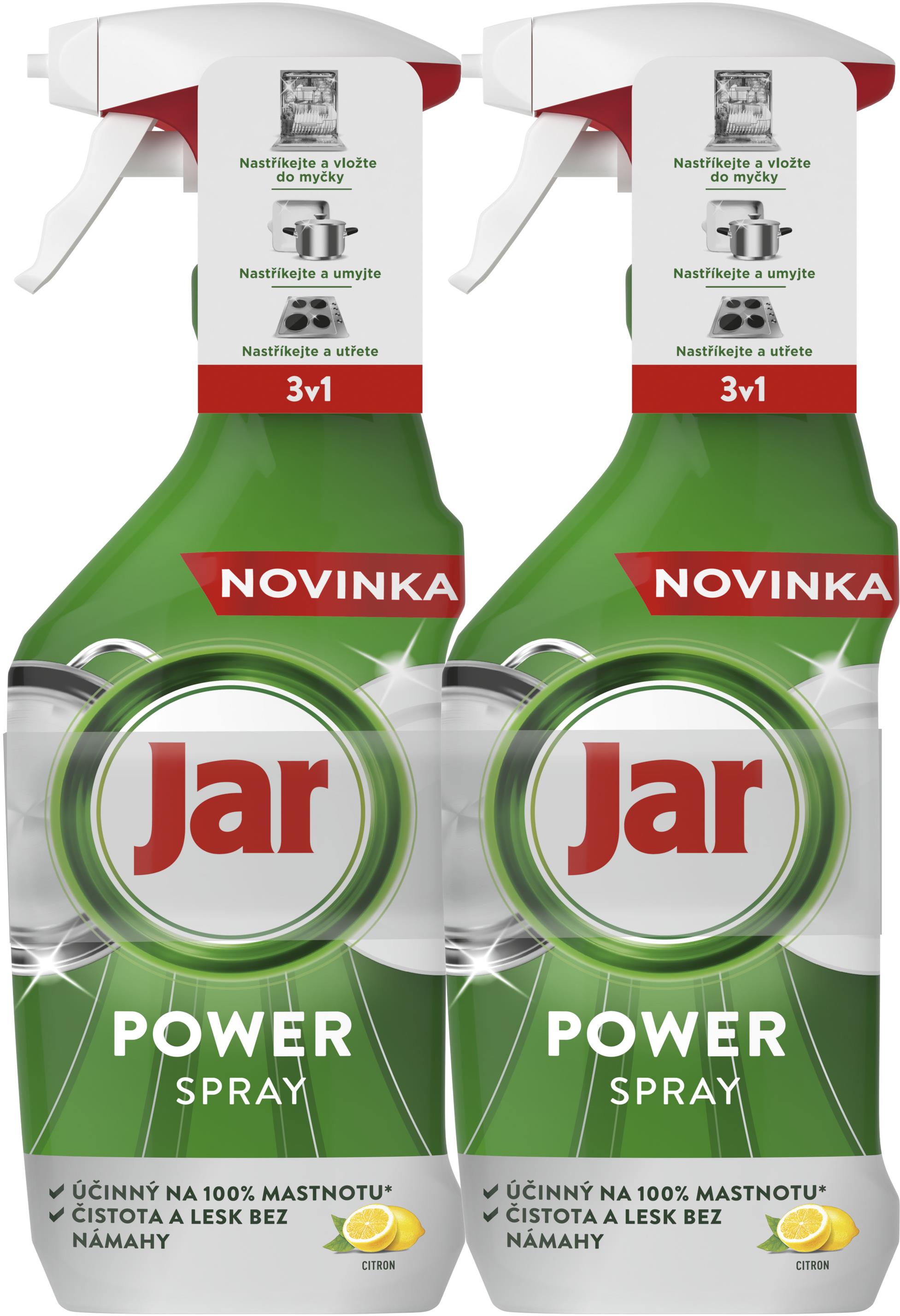 Jar Power Spray 3in1 Mosogatószer 2 x 500 ml