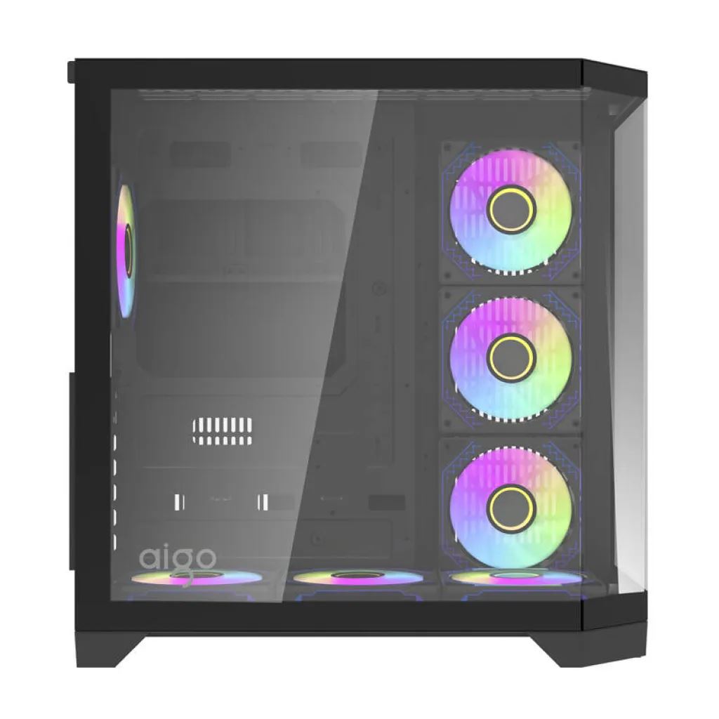 DarkFlash Aigo FT418 PRO ház fekete (FT418PROB)