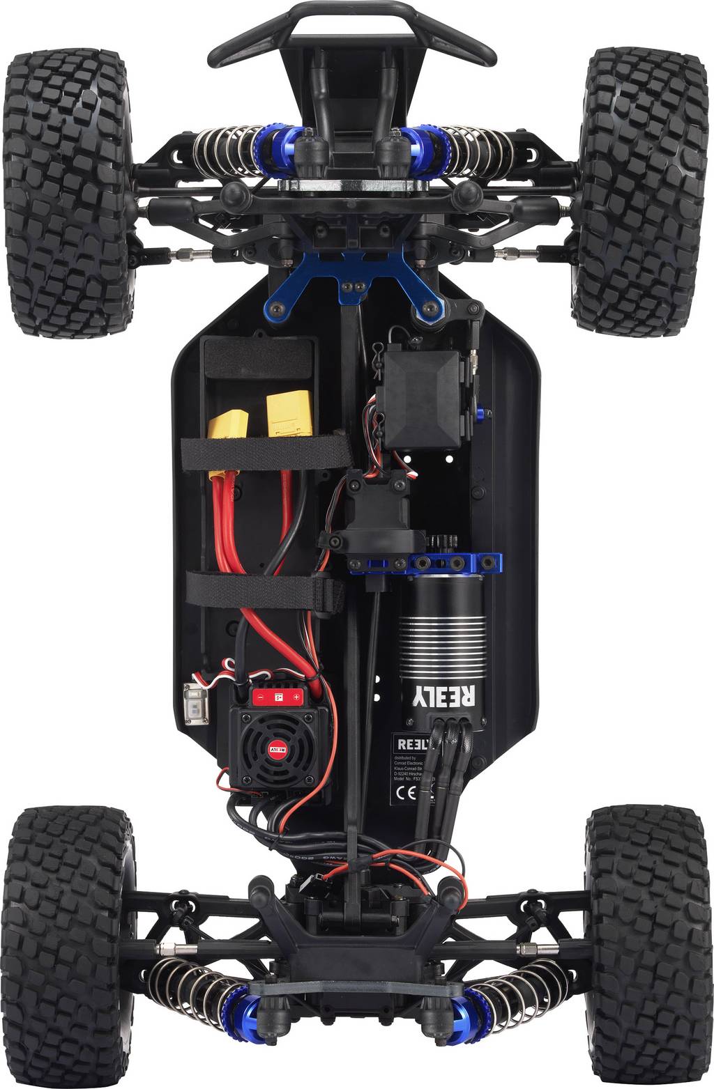 Reely RC modellautó Elektro Buggy 4WD RtR 2,4 GHz 1:8, Raptor 6S ...