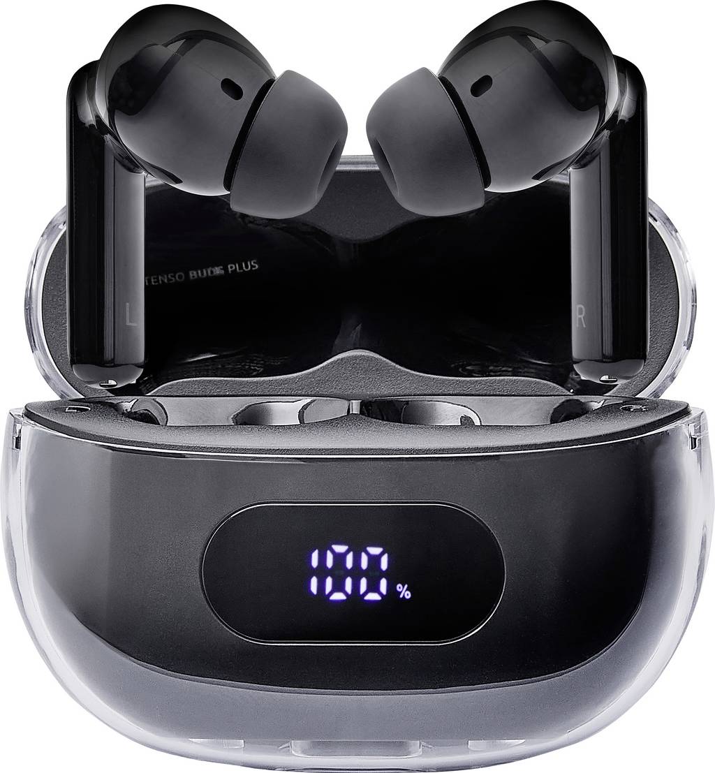 Intenso Buds Plus T310AE schwarz In Ear headset Bluetooth Stereo Fekete ...