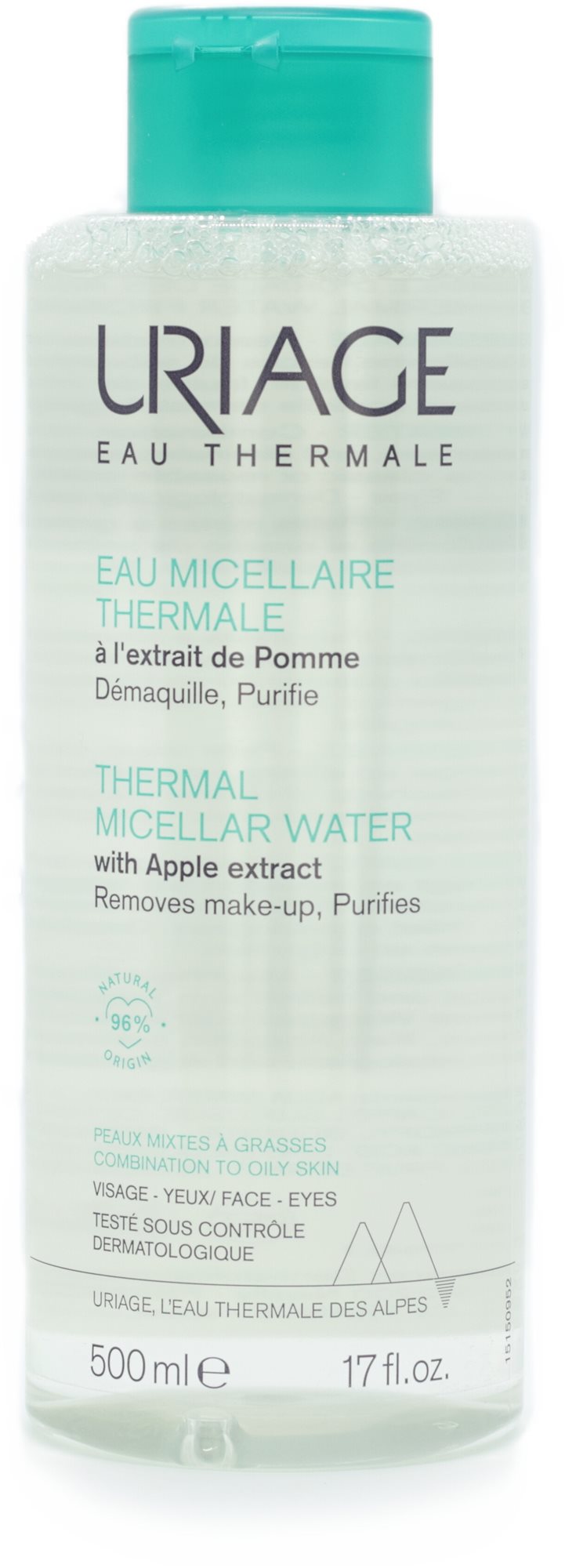 URIAGE Eau Micellaire Thermale with Apple Extract 500 ml