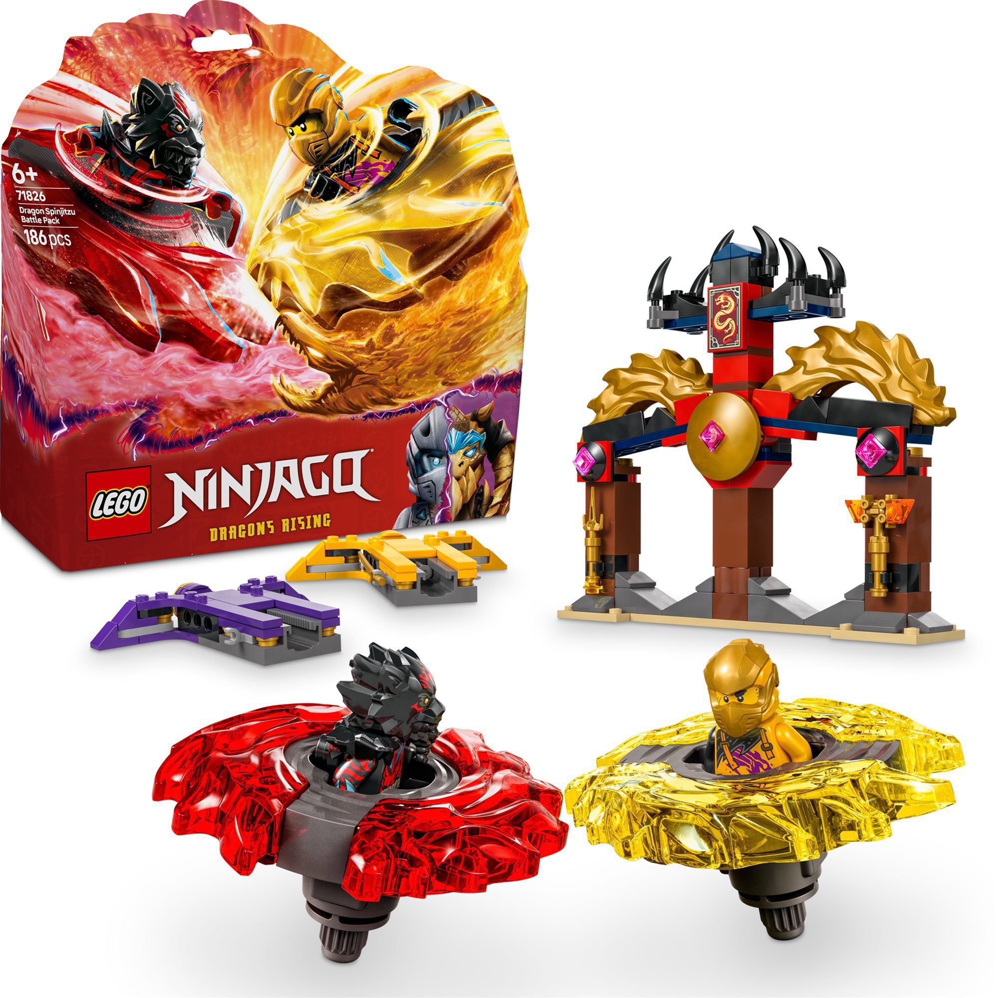 Lego NINJAGO Sárkány spinjitzu harci csomag 71826