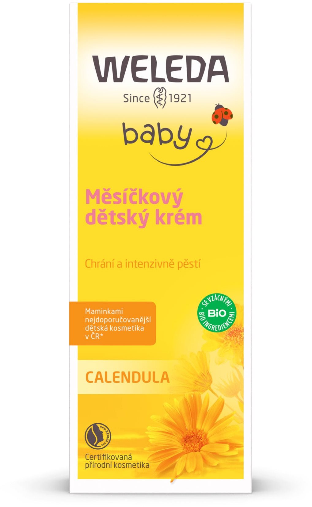 WELEDA Calendula arc- és testápoló babakrém 75 ml gyerek testápoló krém ...
