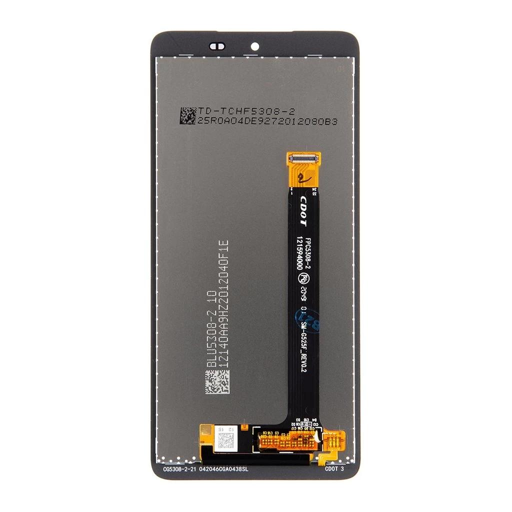 Samsung LCD kijelző + érintő egység G525F Xcover 5 készülékhez fekete ...