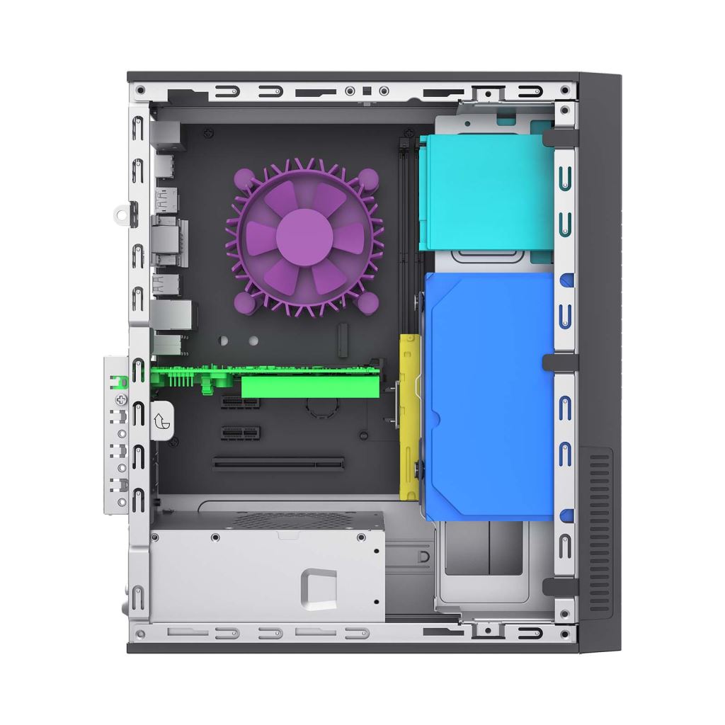 Akyga AK-302-01BL táp nélküli SFF ház fekete