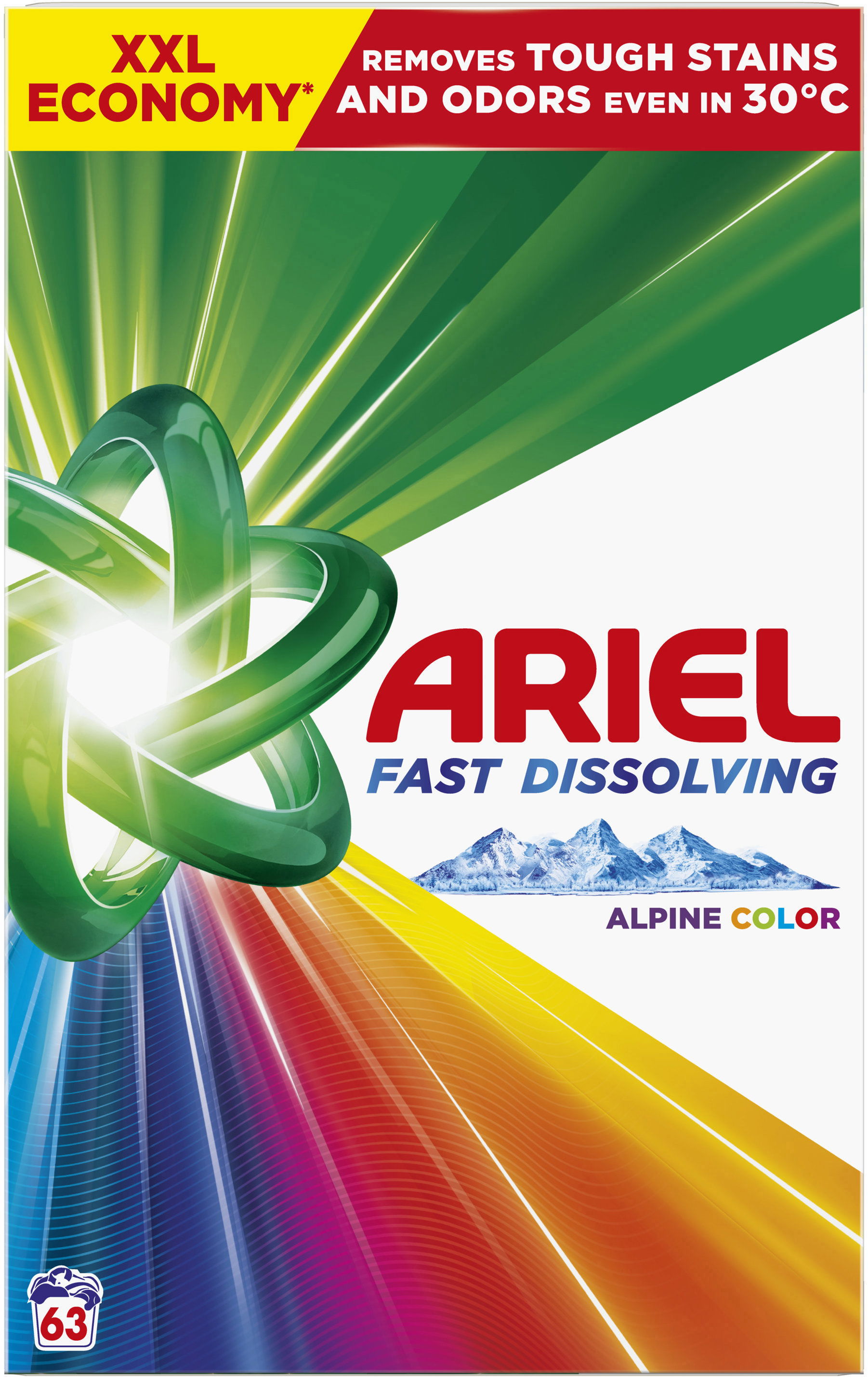 Ariel Color 3,465 kg (63 mosás)