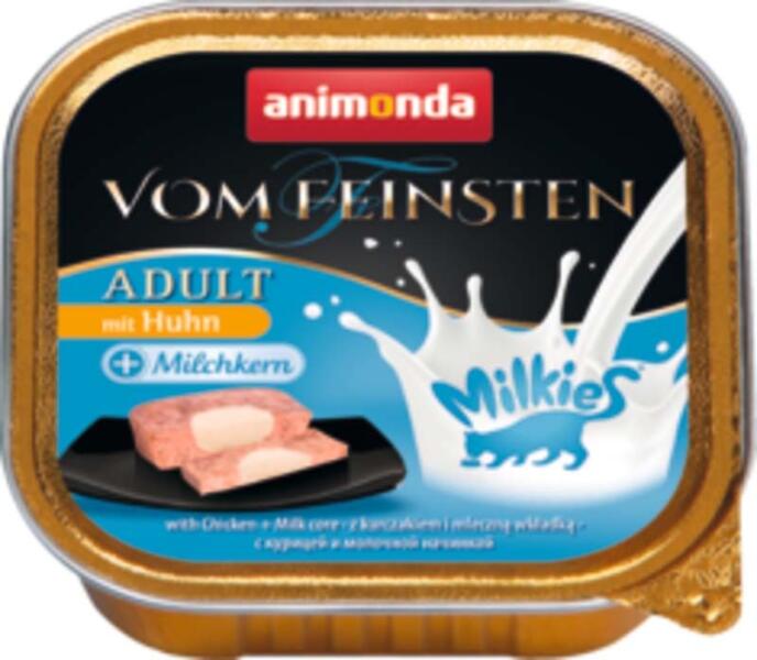 Animonda Vom Feinsten Adult Cat Milkies - csirke tejmaggal 100 g