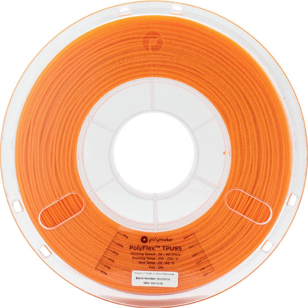 Polymaker PolyFlex TPU-95A 3D nyomtatószál TPU rugalmas 1.75 mm 750 g ...