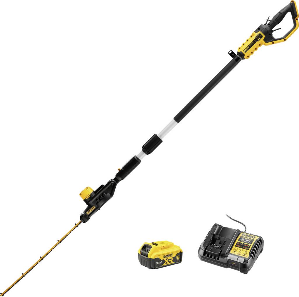 Dewalt Akku Akkus oszlopsövény nyíró 18 V Lítium 550 mm (DCMPH566P1-QW)