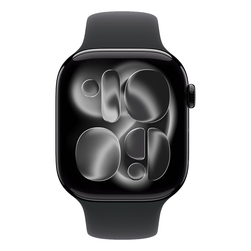 Apple Watch Series 11 GPS + Cellular 46mm Jet Black Aluminium Case ...