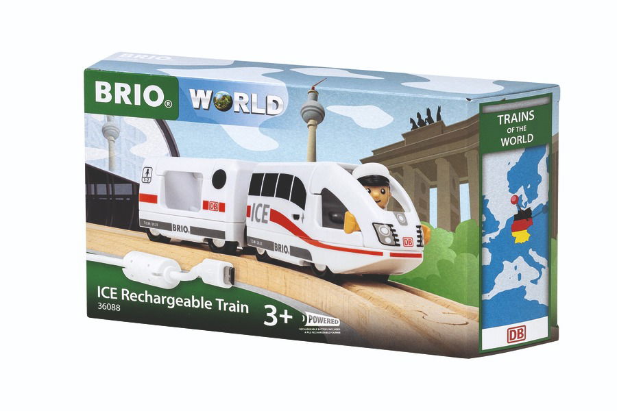 Brio World 36088 Világvonatok kiadás: ICE Tölthető elemes vonat