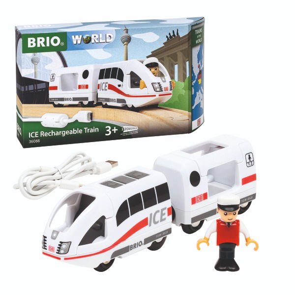 Brio World 36088 Világvonatok kiadás: ICE Tölthető elemes vonat