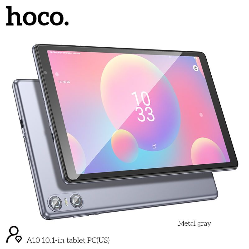 Hoco 10,1' 8/256GB 4G LTE tablet metal gray (A10)