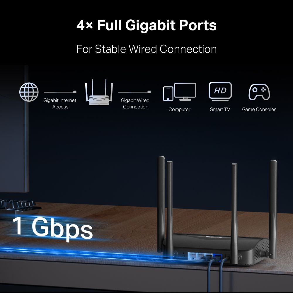 Mercusys MR25BE BE3600 Dual Band Wi-Fi 7 Router