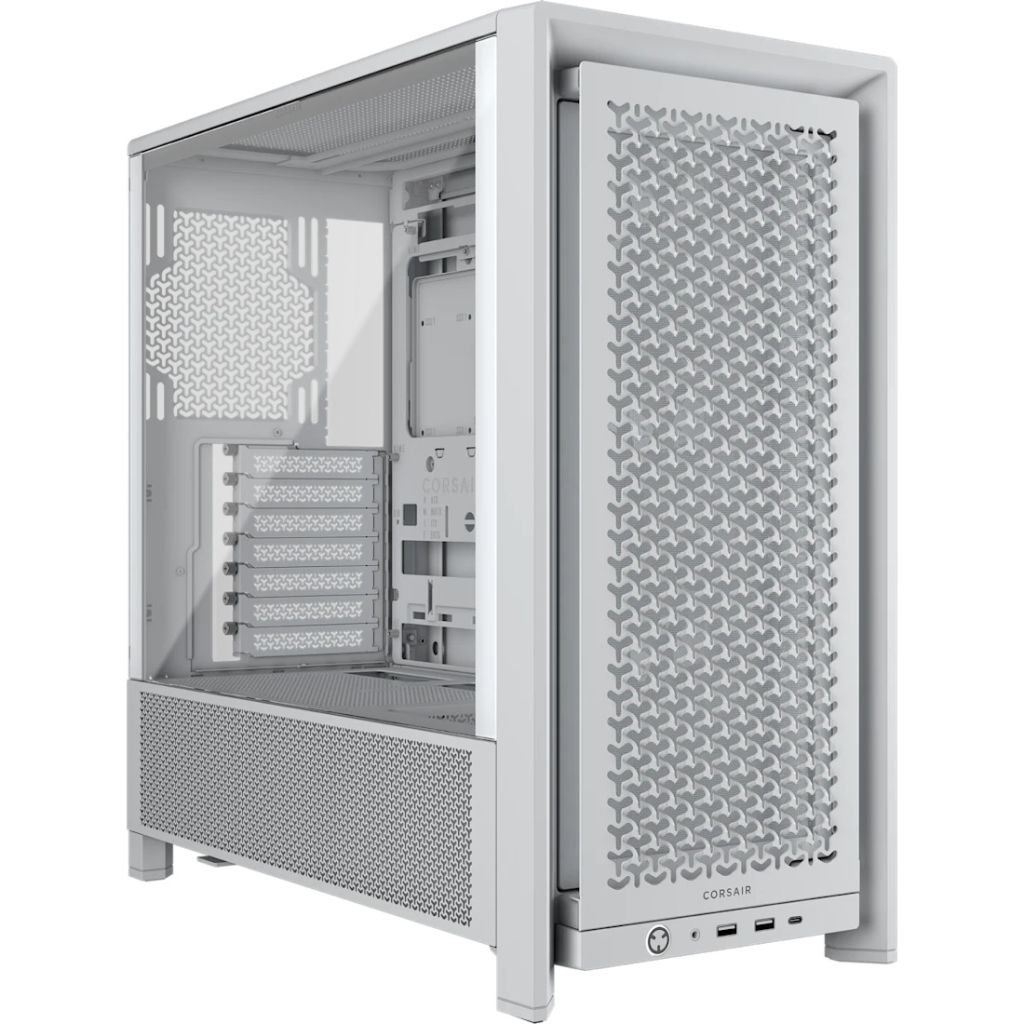 Corsair FRAME 4000D RS táp nélküli ablakos ház fehér (CC-9011313-WW)